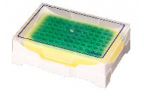 IsoFreeze PCR Tube Rack, for 0.2 ml PCR tubes, green↔yellow (2 racks/set)