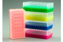 32 Well Tube Rack with Lid, Natural (1 ea)